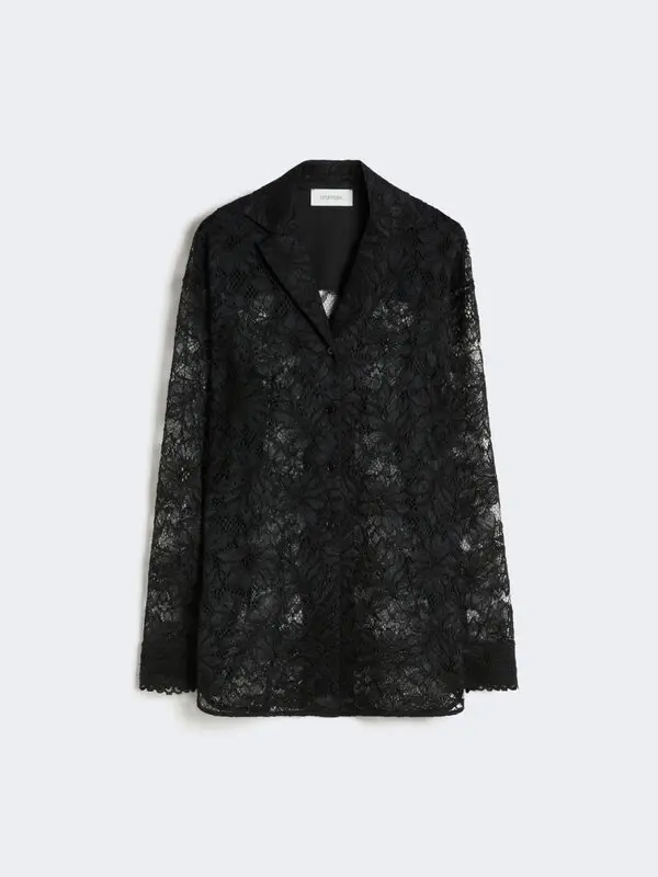 Max Mara Floral Lace Jacket