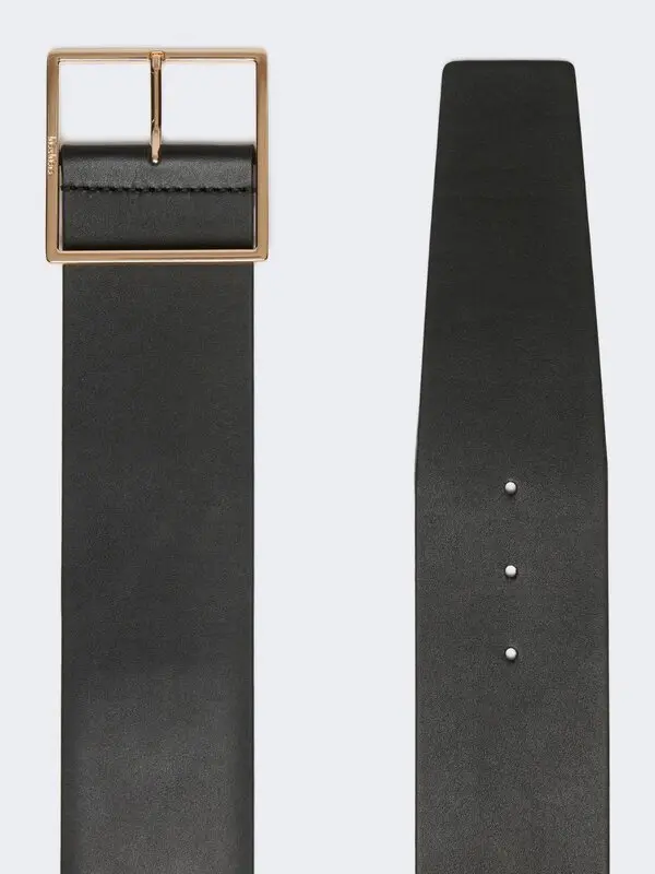Max Mara Wide Leather Belt