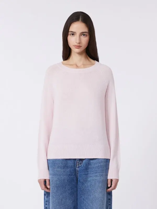 Max Mara Cashmere Crew-neck Sweater - Pink