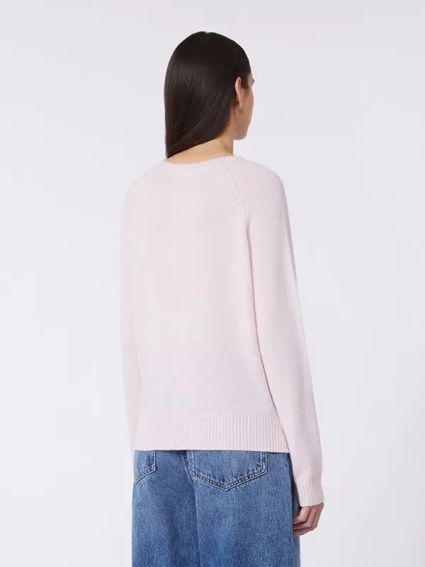 Max Mara Cashmere Crew-neck Sweater - Pink