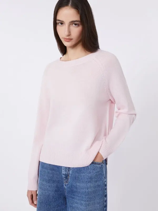 Max Mara Cashmere Crew-neck Sweater - Pink