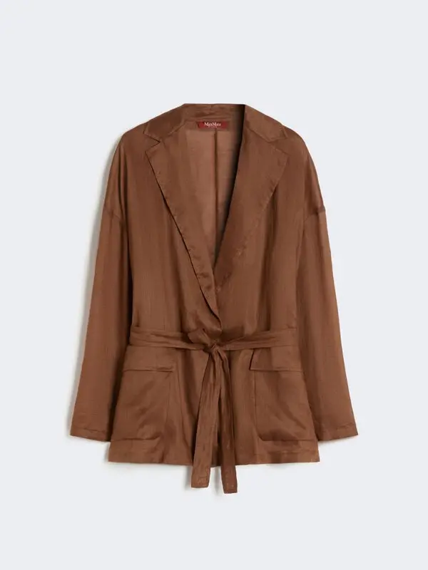Max Mara Ramie Canvas Jacket