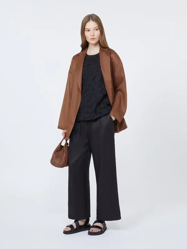 Max Mara Ramie Canvas Jacket