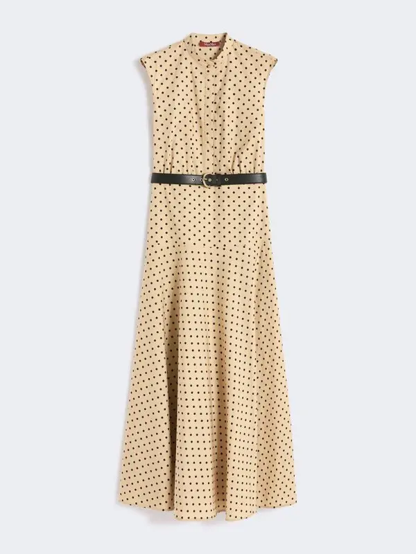 Max Mara Printed Poplin Shirt Dress - Colonial