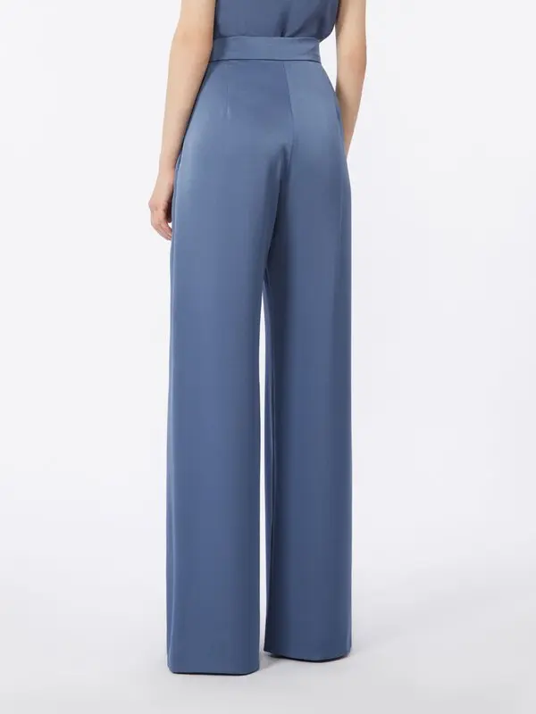 Max Mara Lightweight Satin Trousers
