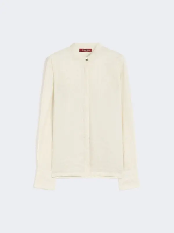 Max Mara Ramie Canvas Shirt