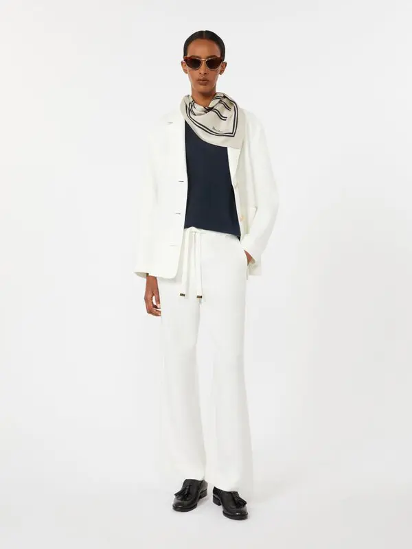 Max Mara Linen Yarn Waistcoat
