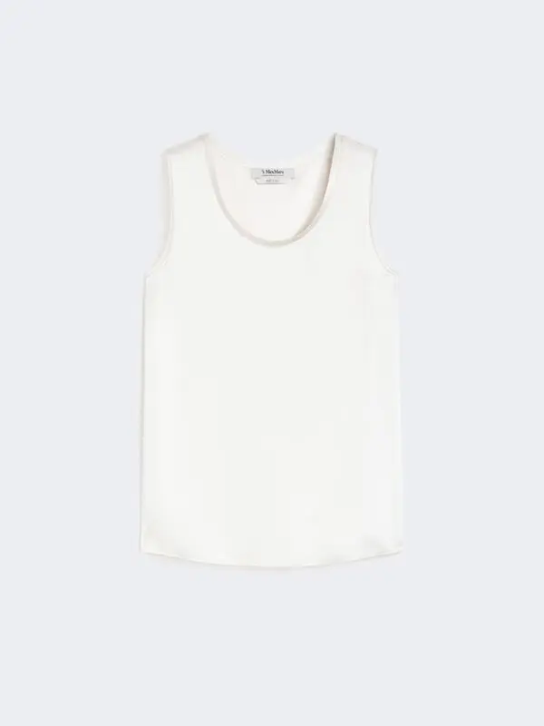 Max Mara Satin Top - Ivory