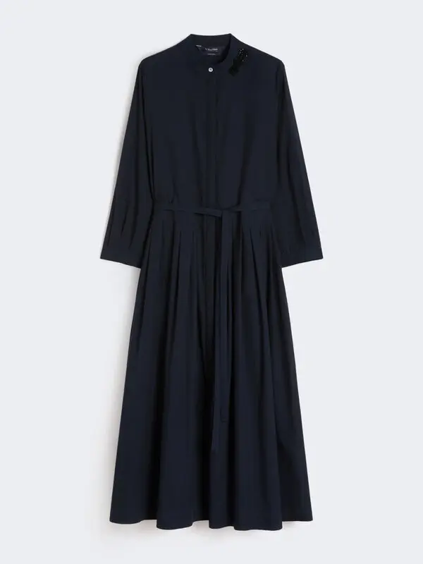 Max Mara Long Cotton Voile Dress