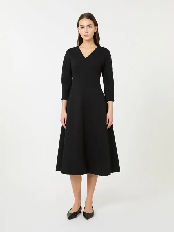 Max Mara Stretch Jersey Fit-and-flare Dress