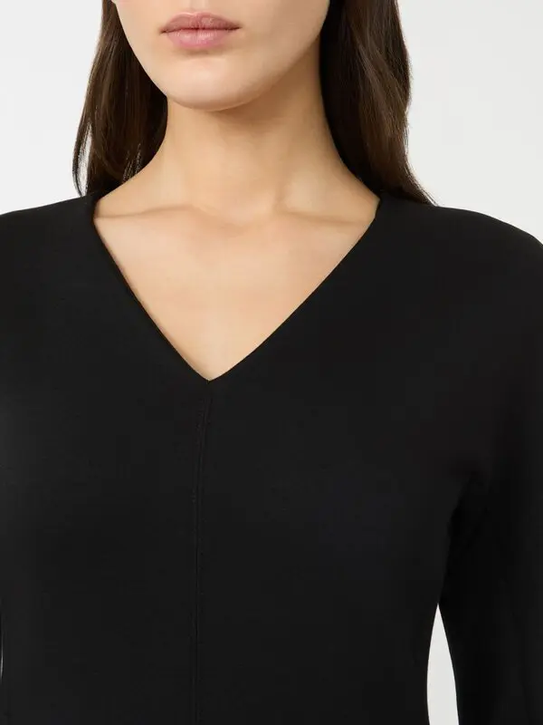 Max Mara Stretch Jersey Fit-and-flare Dress