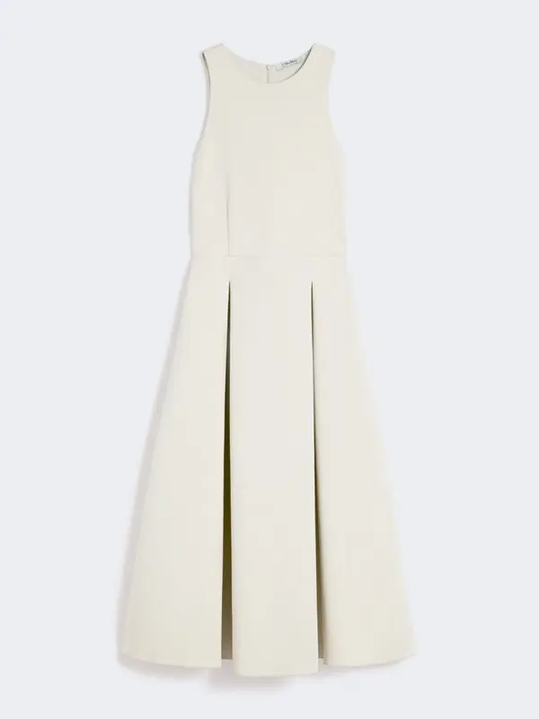 Max Mara Long Fit-and-flare Scuba Jersey Dress