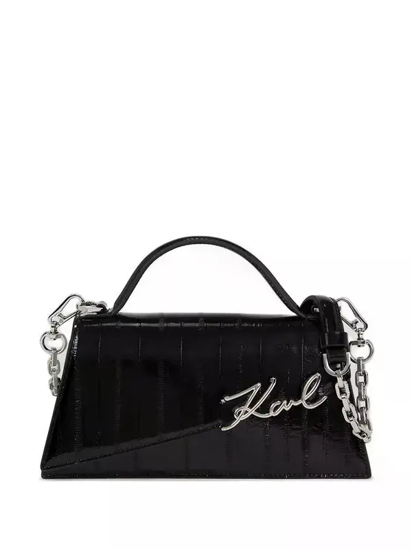 Karl Lagerfeld Chain-strap Tote Bag - Black