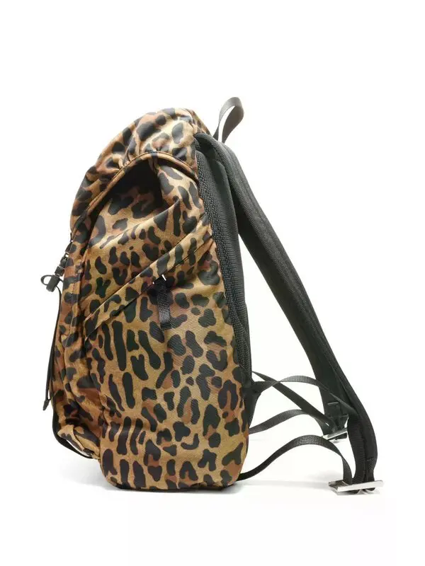 Prada 1990-2010s Leopard-pattern Backpack
