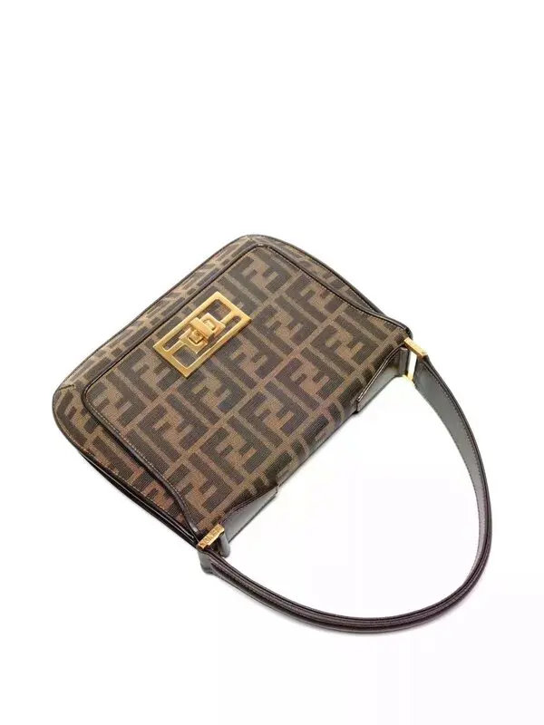 Fendi 2020 Zucca Pattern Toe Bag