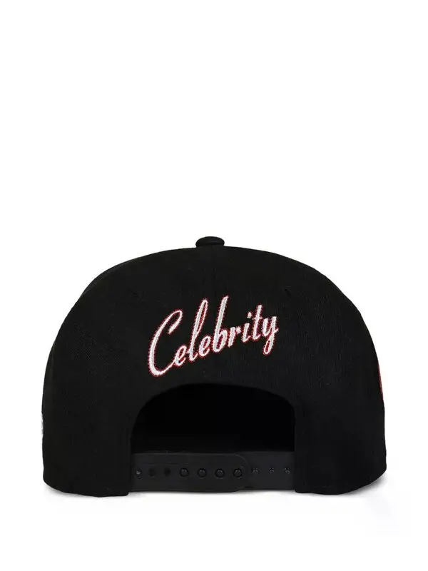 SAINT MXXXXXX Embroidered Baseball Cap - Black