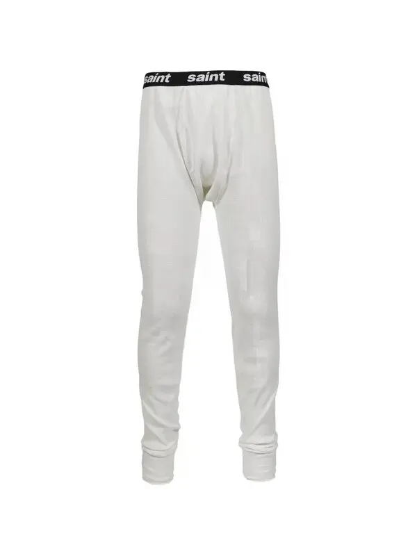 SAINT MXXXXXX Ribbed Logo Waistband Loungewear - White