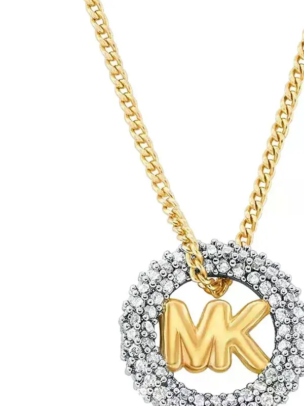 Michael Kors Pavé Pendant Necklace
