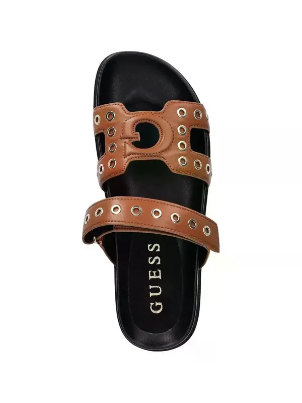 Guess Eyelet Embellished Sandals