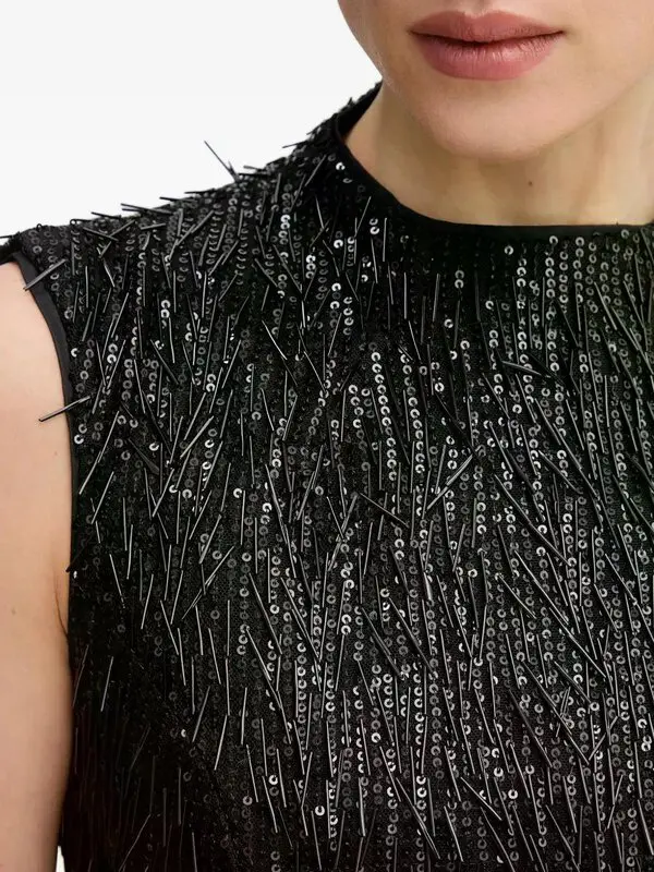 Bardot Christa Hourglass Beaded Mini Dress