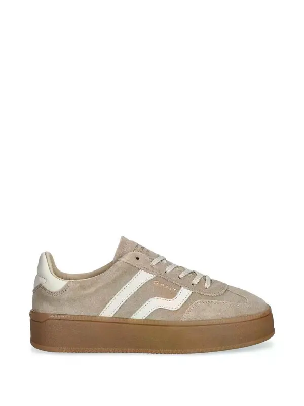 Gant Panelled Platform Sneakers - Neutrals