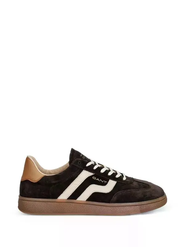 Gant Striped Suede Sneakers - Brown
