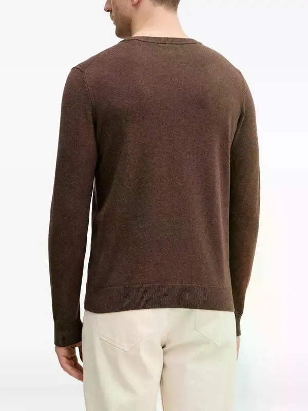 Gant Logo Round-neck Sweater