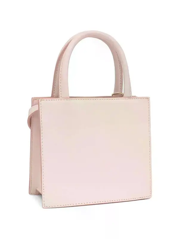 TOUS Mini Brenda Embossed Charm Tote Bag