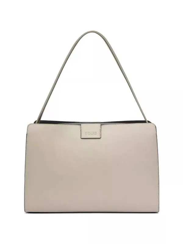 TOUS Large Kaos Icon City Embossed Tote Bag - Neutrals