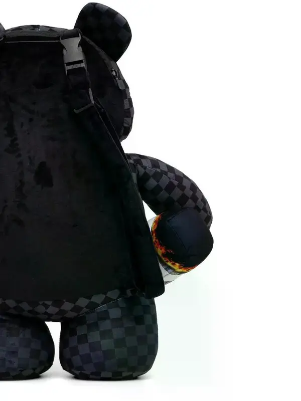 SPRAYGROUND Checkered Bear Backpack