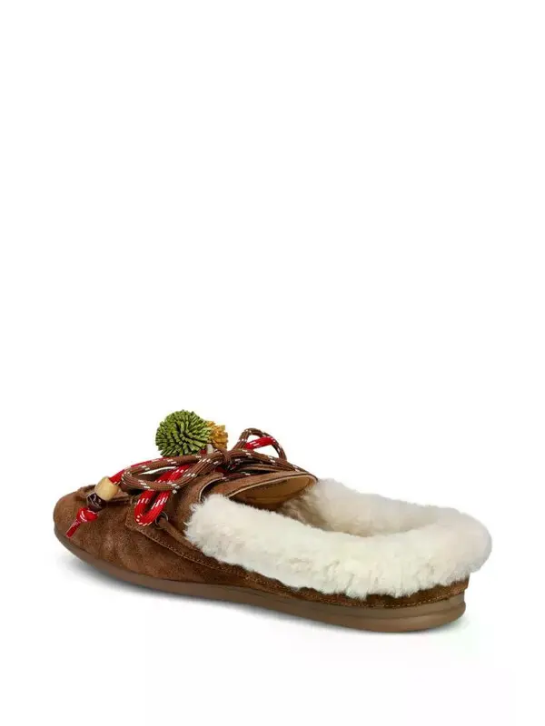 NOKWOL Coco Pompom Slippers