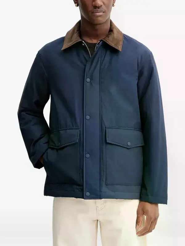 Marc O'polo Corduroy-collar Water-repellent Jacket