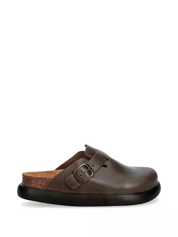 DR. SCHOLL'S SHOES Fae Buckle-strap Mules - Brown