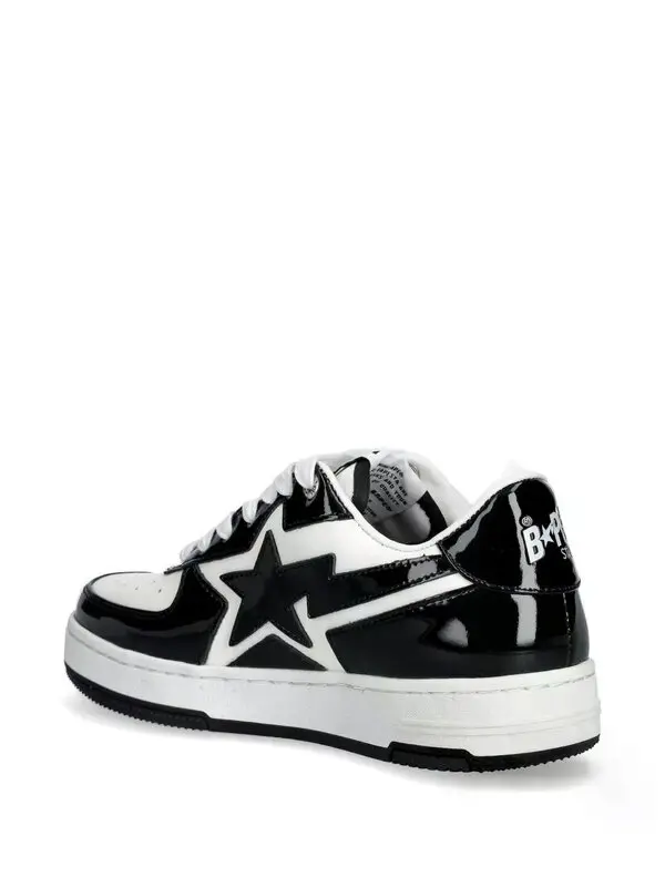 A BATHING APE Star-embellished Sneakers - White