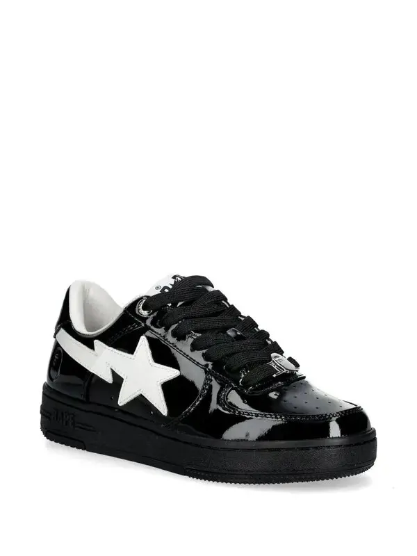 A BATHING APE Star-embellished Sneakers - Black