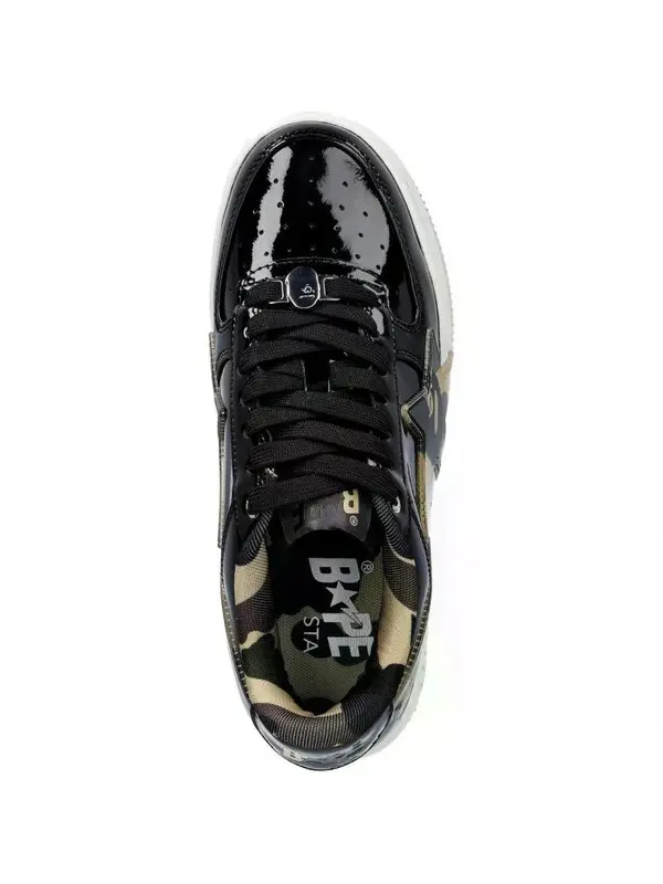 A BATHING APE Camouflage-pattern Sneakers
