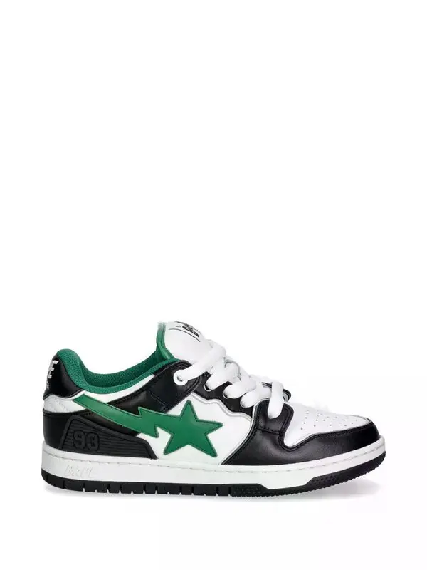 A BATHING APE Star-embellishment Sneakers - White