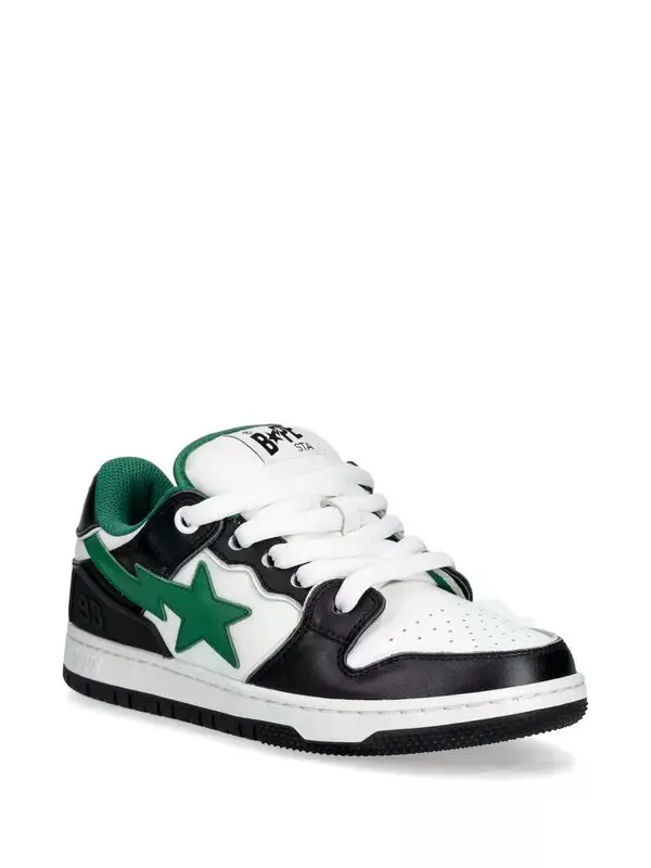 A BATHING APE Star-embellishment Sneakers - White