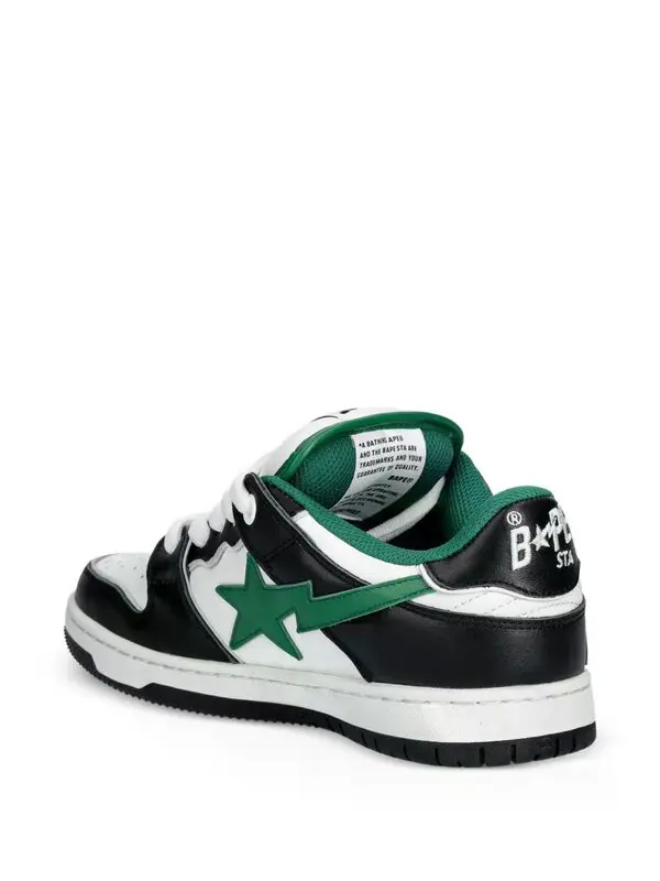 A BATHING APE Star-embellishment Sneakers - White