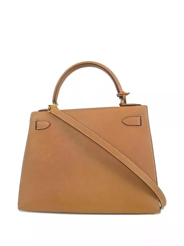 Hermès 1990s 28 Kelly Courchevel Tote Bag - Neutrals