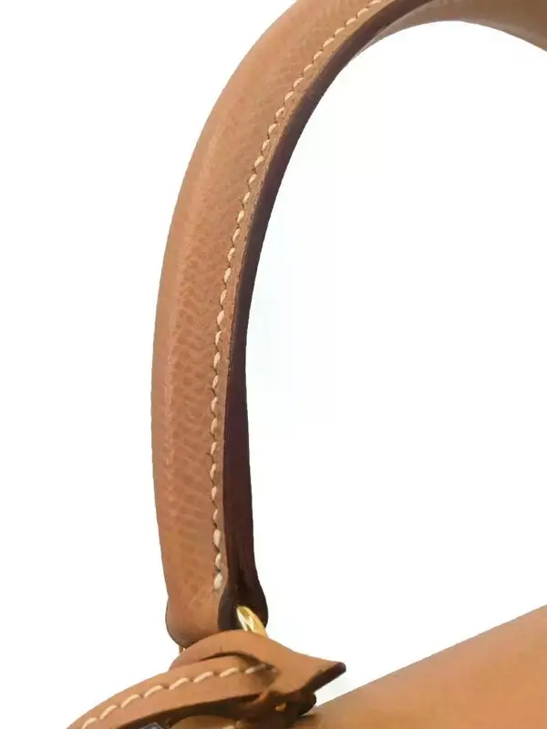 Hermès 1990s 28 Kelly Courchevel Tote Bag - Neutrals