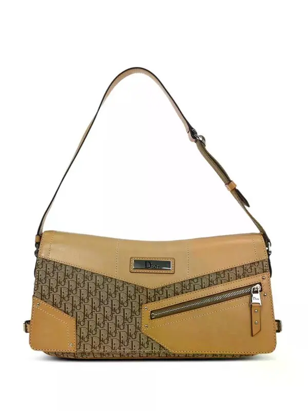 Dior 2003 Print Handbag - Brown