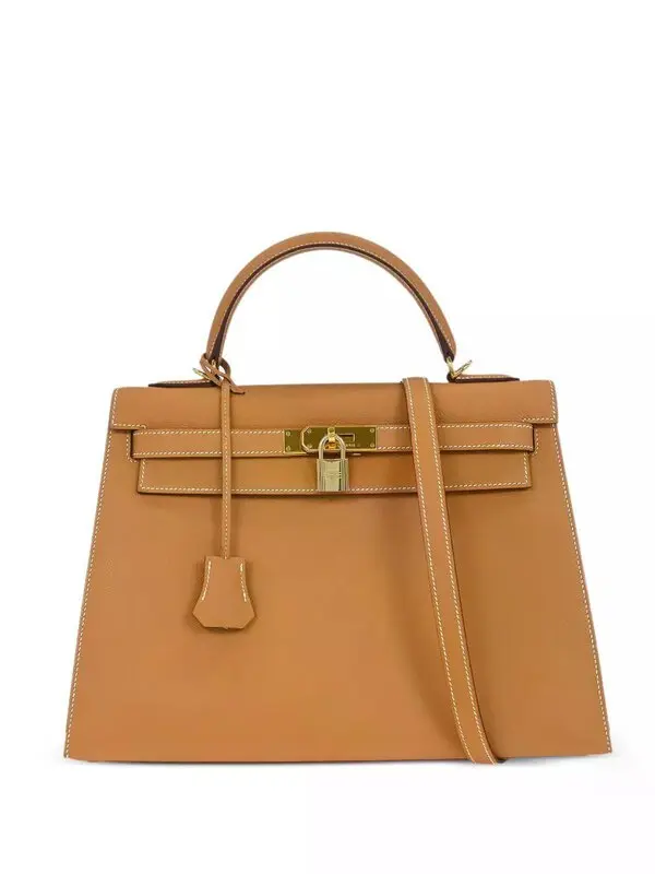 Hermès 2004 32 Kelly Epsom Two-way Tote Bag - Neutrals