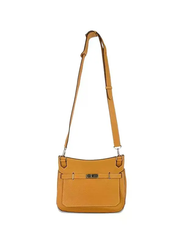 Hermès 2013 Jypsiere 28 Leather Crossbody Bag - Neutrals
