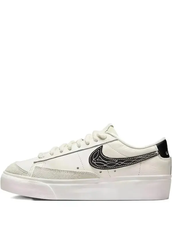 Nike Blazer Low Platform Sneakers - White