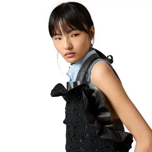 Miu Miu Macramé Pinafore Top