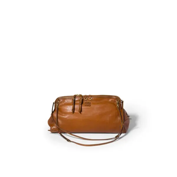 Miu Miu Caprice Leather Clutch