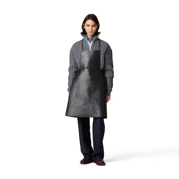 Miu Miu Leather Apron