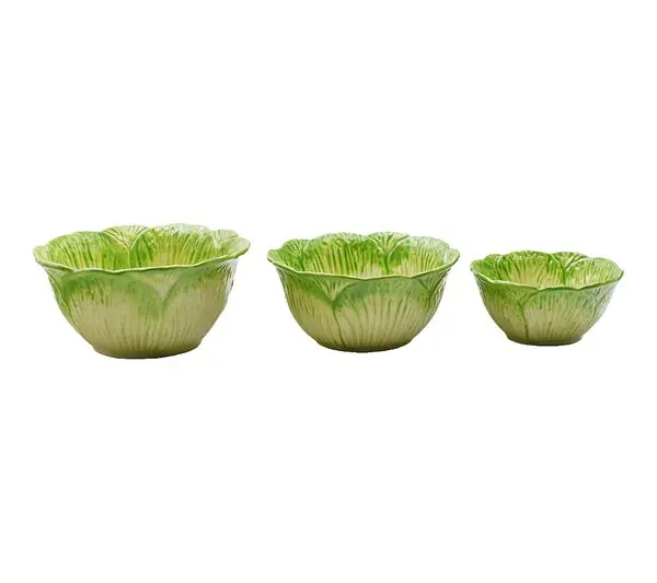 TEMP-TATIONS Special Edition Set Of 3 Nesting Bowls - One-color
