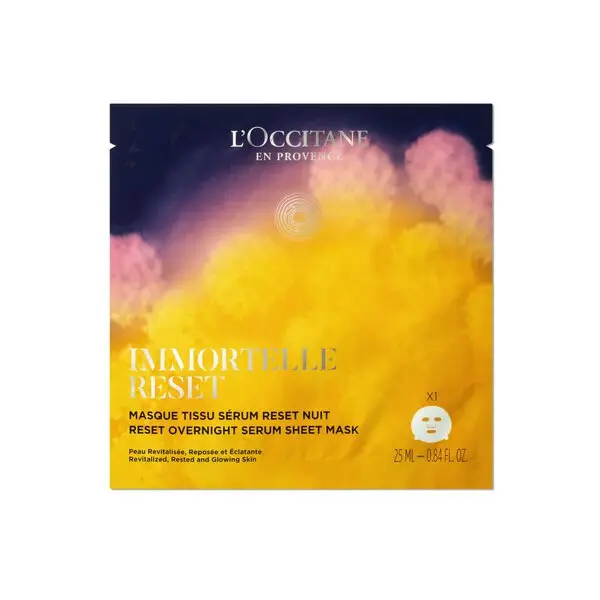 L'OCCITANE Immortelle Overnight Reset Serum Mask 0.84 Fl Oz - One-color